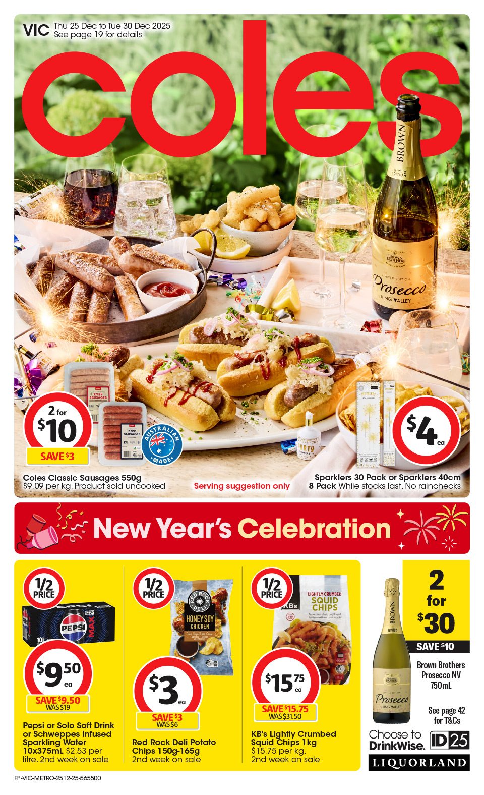 Coles Catalogue December 25 - 30, 2025 VIC METRO | Catalogue AU