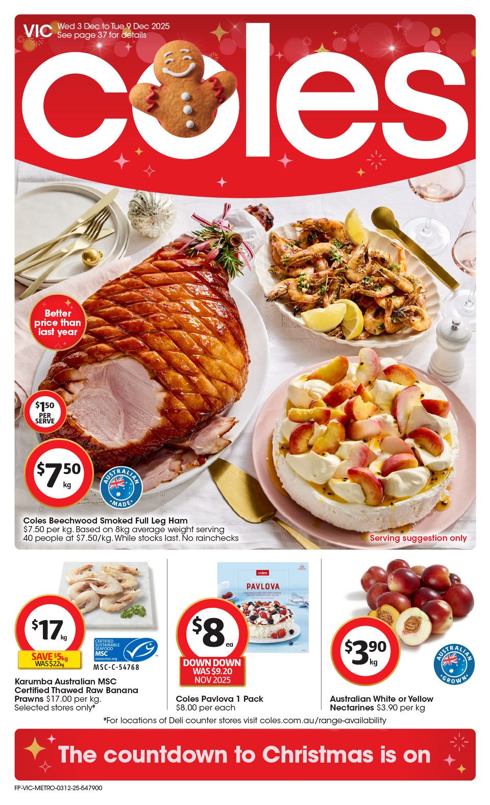 Coles Catalogue December 3 - 9, 2025 VIC METRO | Catalogue AU