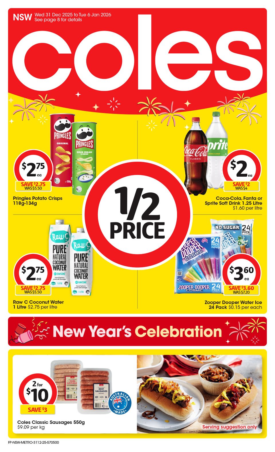 Coles Catalogue December 30, 2025 - January 6, 2026 NSW METRO ...