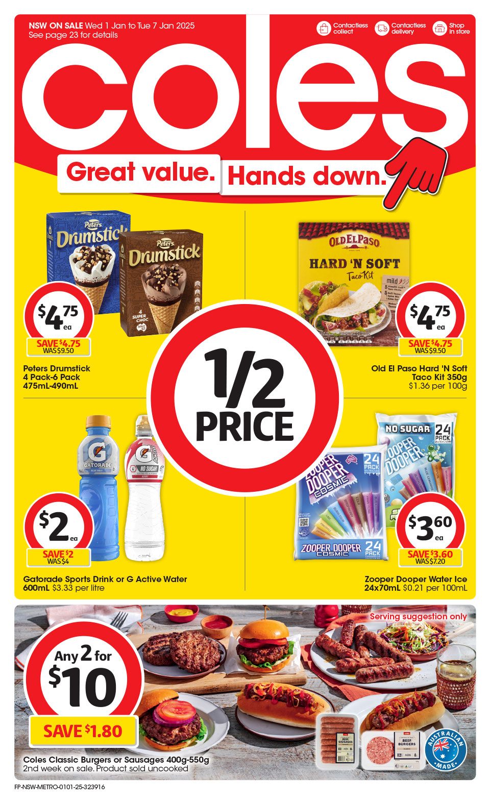 Coles Catalogue December 31, 2024 - January 7, 2025 NSW METRO ...