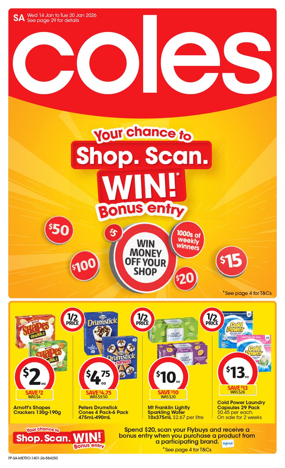 Coles Catalogue January 14 - 20, 2026 SA METRO | Catalogue AU