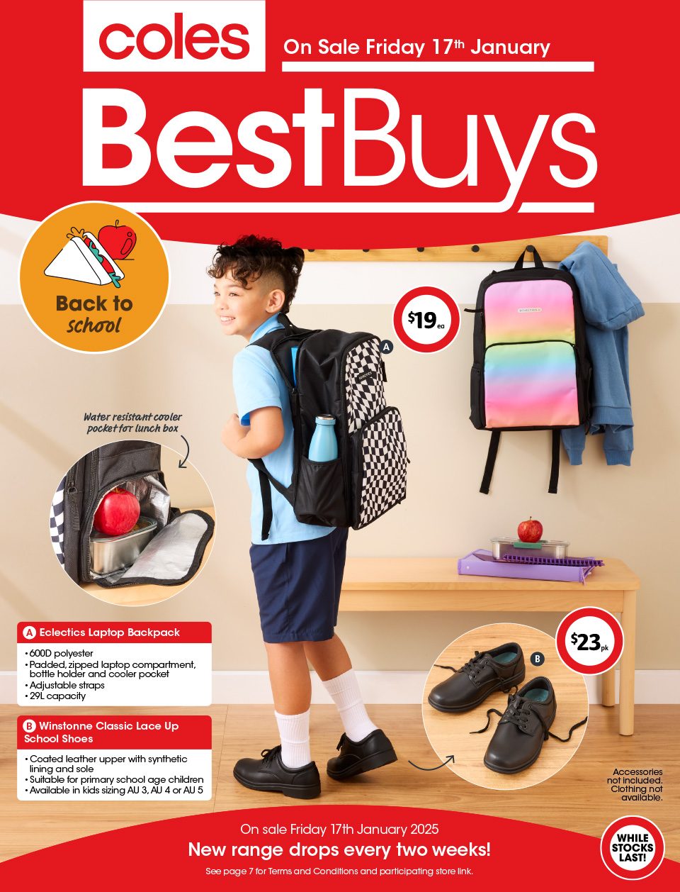 Coles Catalogue January 17 - 30, 2025 Best Buys - Back to School ...
