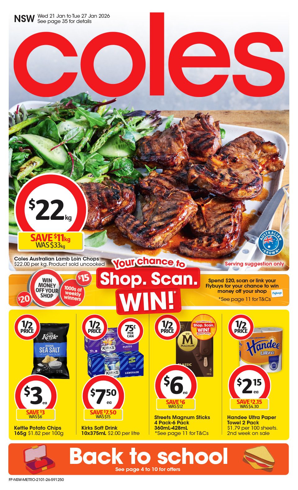 Coles Catalogue January 20 - 27, 2026 NSW METRO | Catalogue AU
