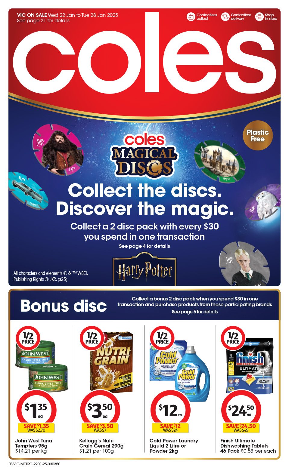 Coles Catalogue January 22 - 28, 2025 VIC METRO | Catalogue AU