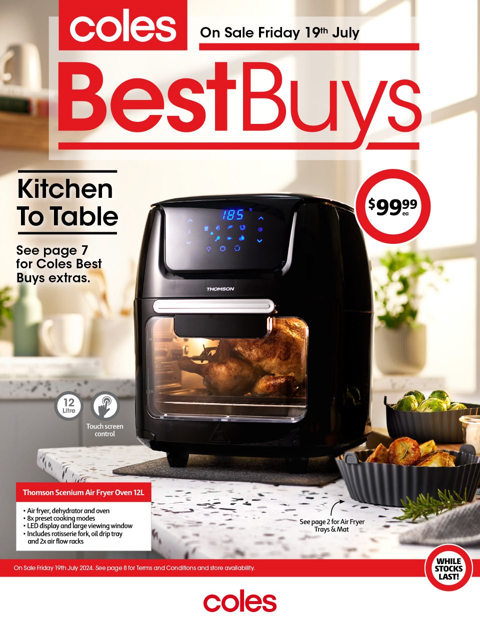 Coles Catalogue July 19 - 25, 2024 Best Buys - Kitchen To Table ...