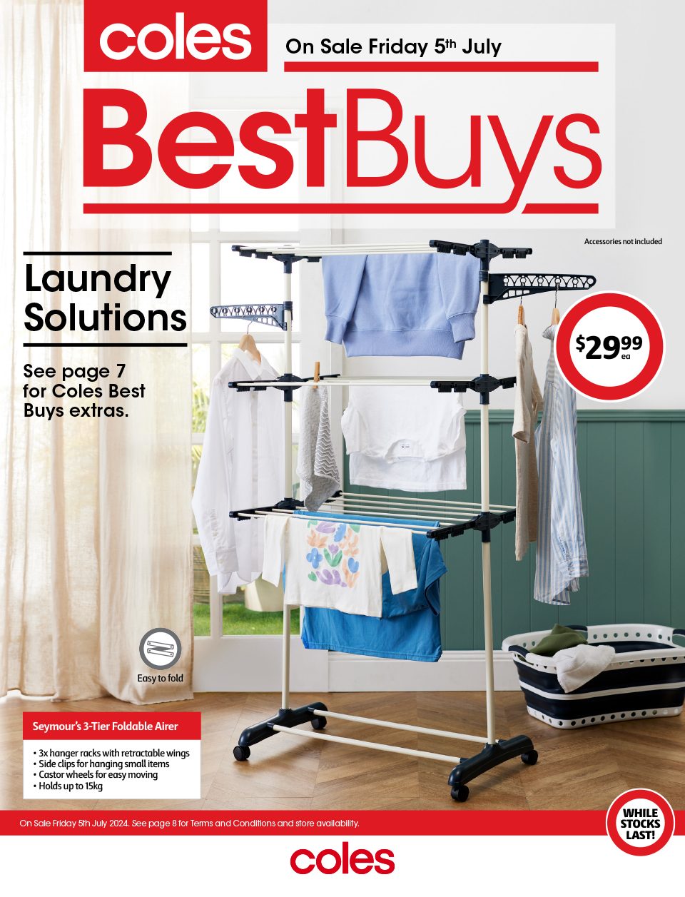 Coles Catalogue July 5 - 11, 2024 Best Buys - Laundry Solutions ...