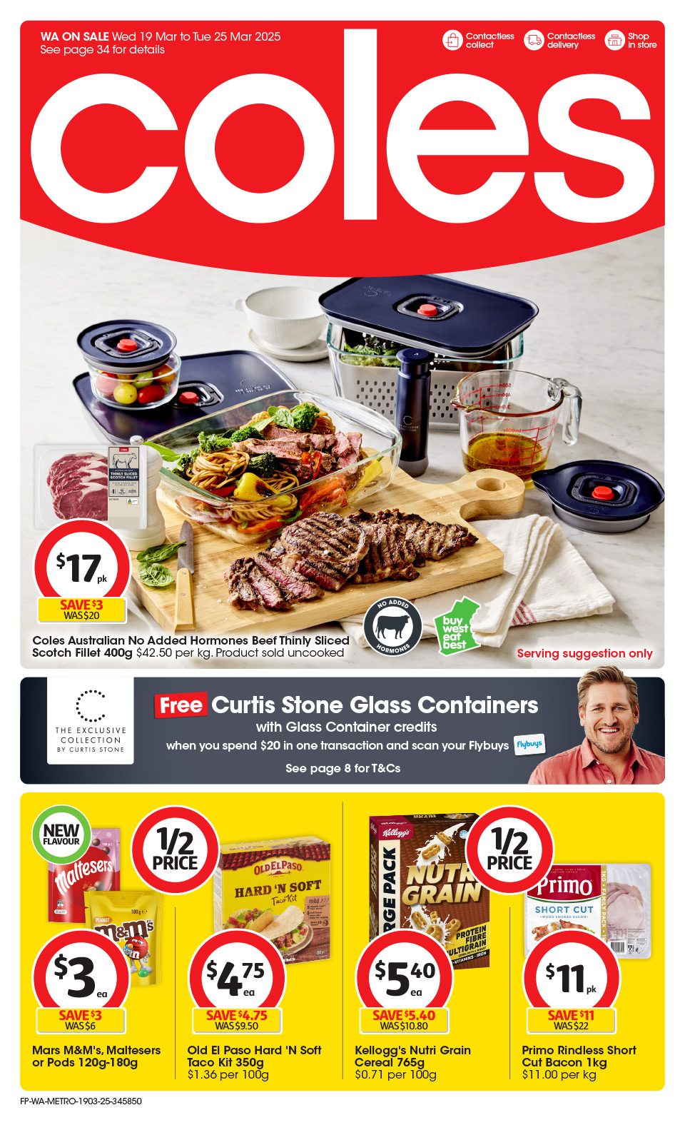 Coles Catalogue March 19 - 25, 2025 WA METRO | Catalogue AU