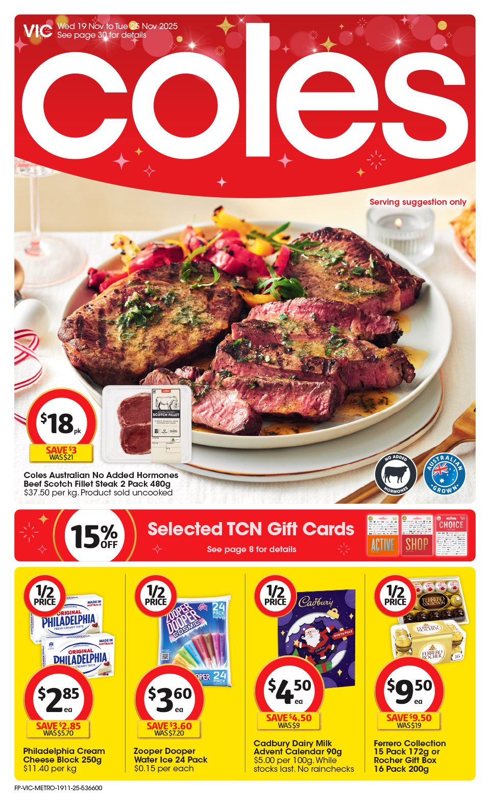 Coles Catalogue November 18 - 25, 2025 VIC METRO | Catalogue AU