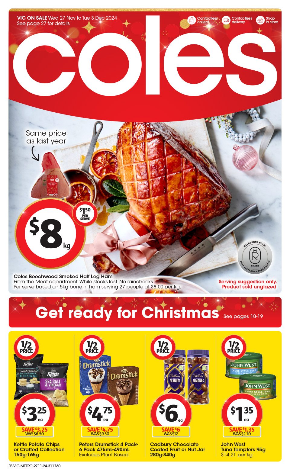Coles Catalogue November 27 - December 3, 2024 VIC METRO | Catalogue AU