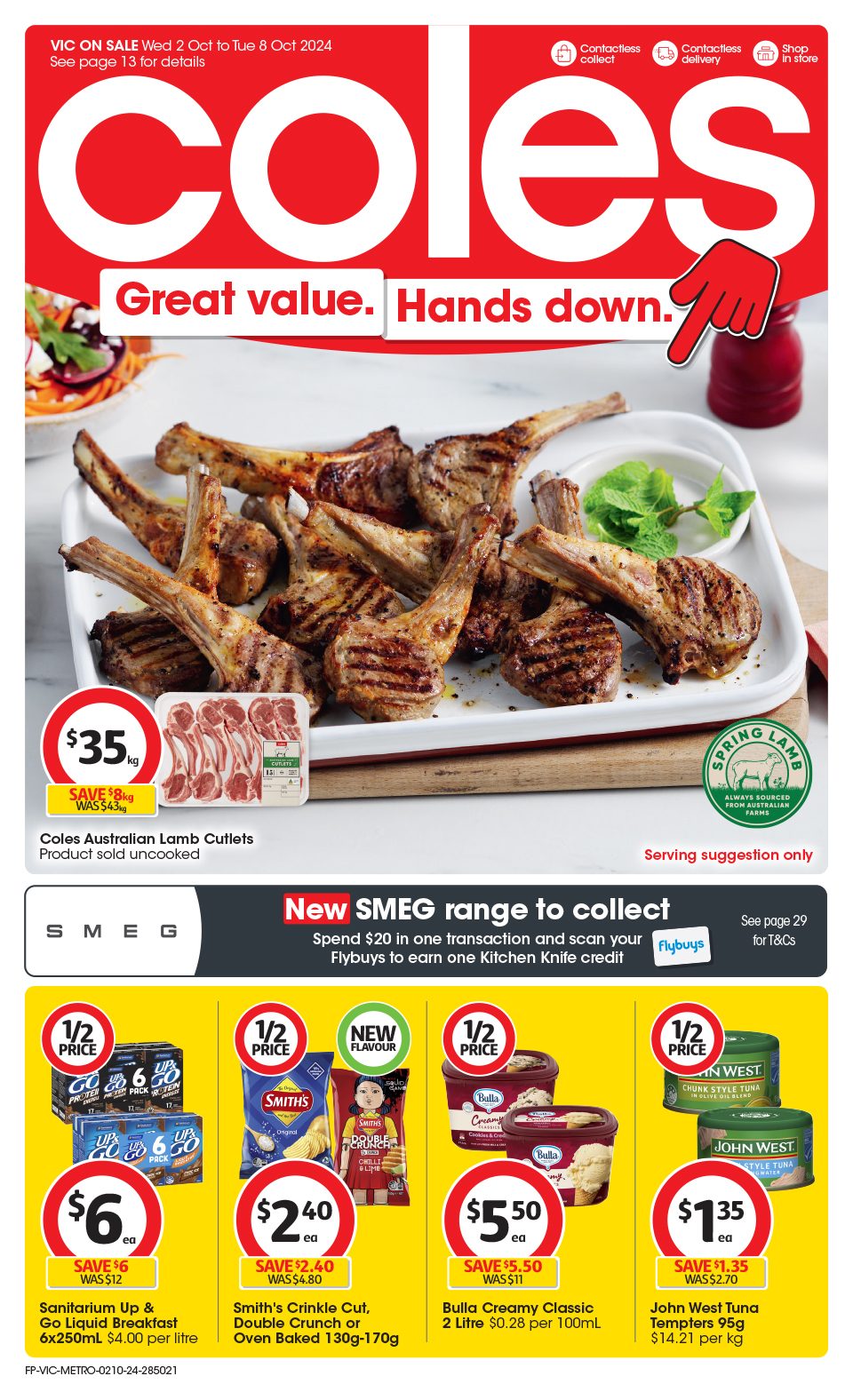 Coles Catalogue October 2 - 8, 2024 VIC METRO | Catalogue AU