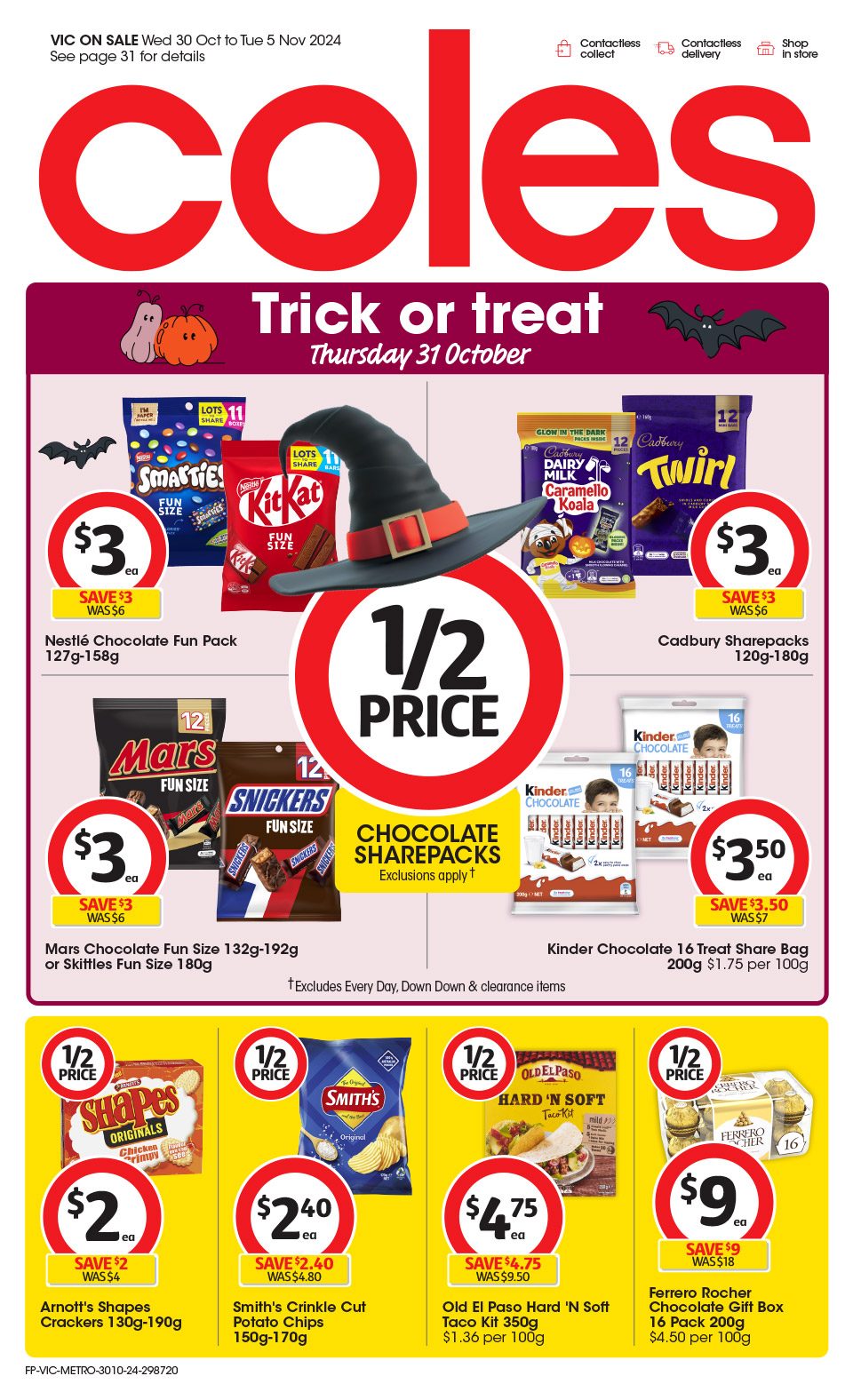 Coles Catalogue October 30 - November 5, 2024 VIC METRO | Catalogue AU