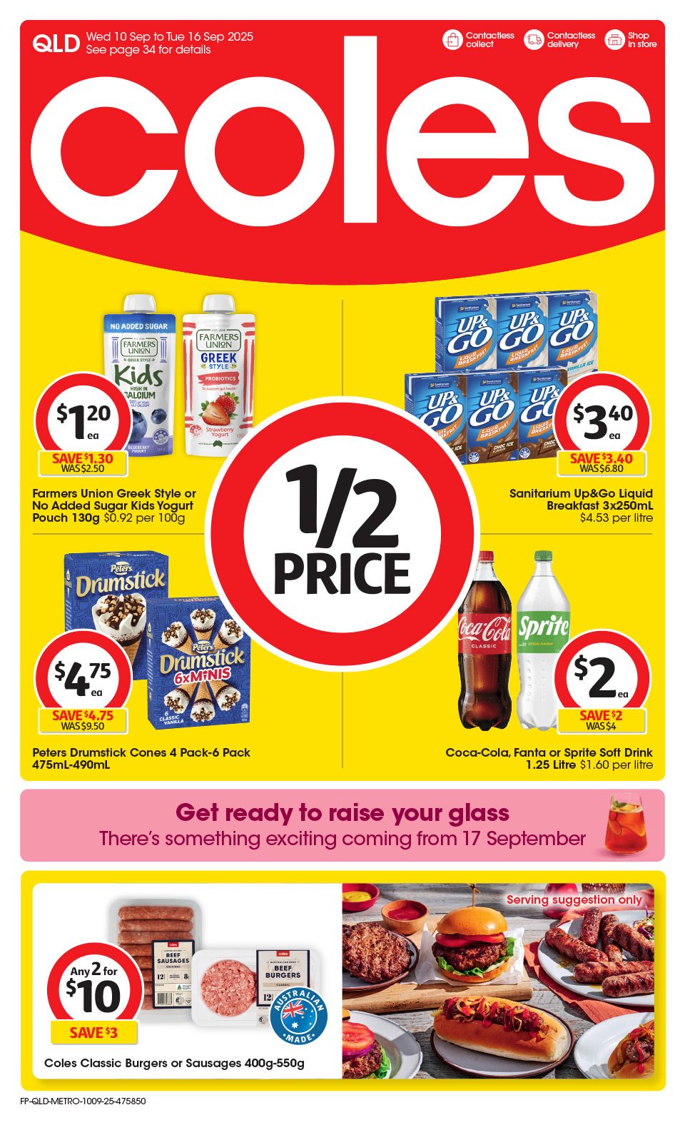 Coles Catalogue September 10 - 16, 2025 QLD METRO | Catalogue AU