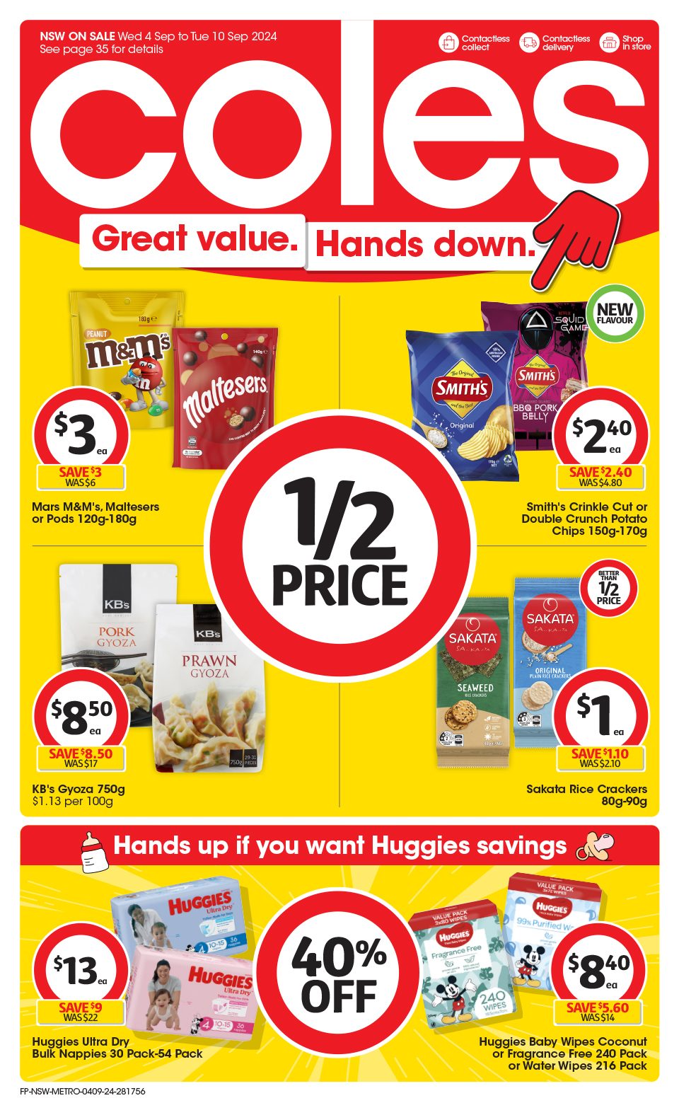 Coles Catalogue September 3 - 10, 2024 NSW METRO | Catalogue AU