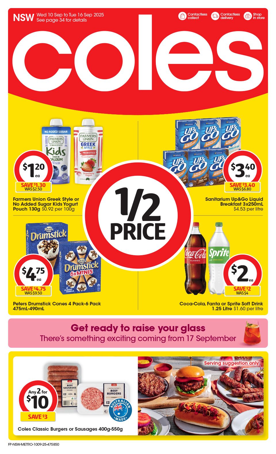 Coles Catalogue September 9 - 16, 2025 NSW METRO | Catalogue AU