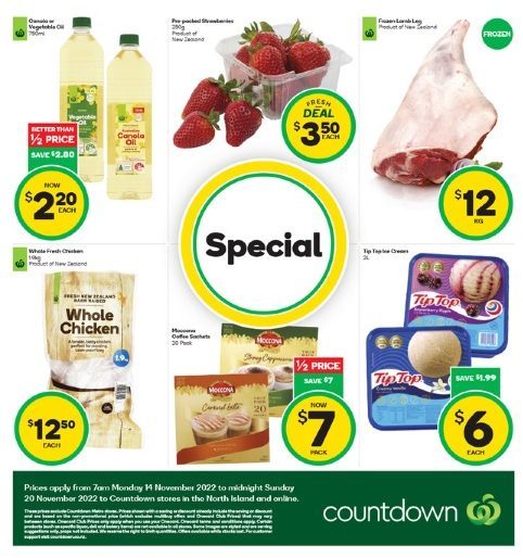 Countdown Mailer 14 - 20 Nov 2022 | Catalogue AU
