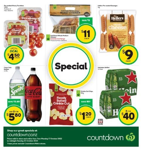 Countdown Mailer 17 - 23 Oct 2022 - Catalogue AU
