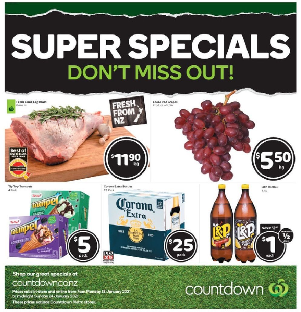 Countdown Mailer 18 - 24 Jan 2021 | Catalogue AU