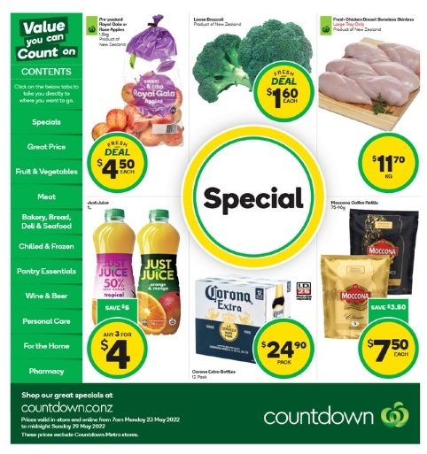 Countdown Mailer 23 - 29 May 2022 | Catalogue AU