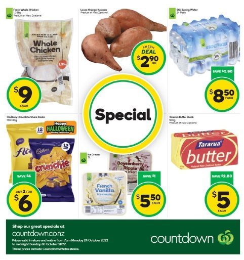 Countdown Mailer 24 - 30 Oct 2022 | Catalogue AU