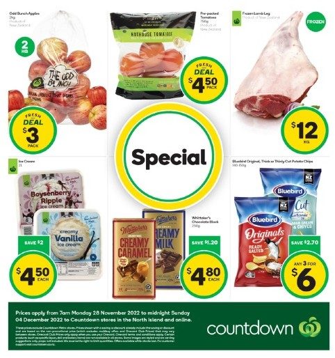 Countdown Mailer 28 Nov - 4 Dec 2022 | Catalogue AU