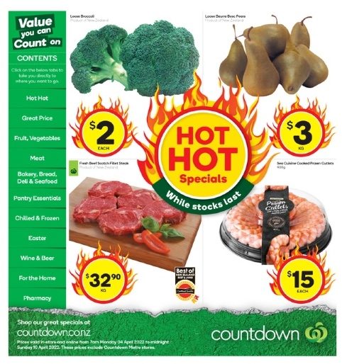 Countdown Mailer 4 - 10 Apr 2022 | Catalogue AU