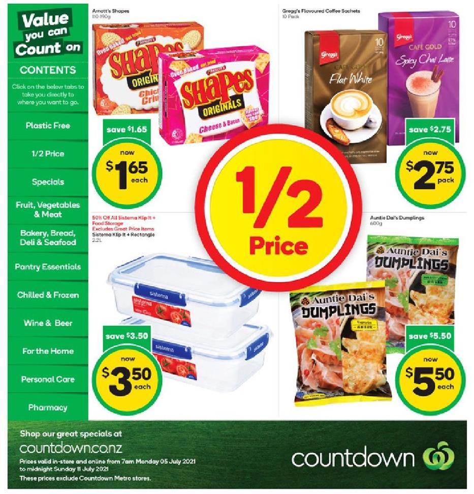 Countdown Mailer 5 - 11 Jul 2021 | Catalogue AU