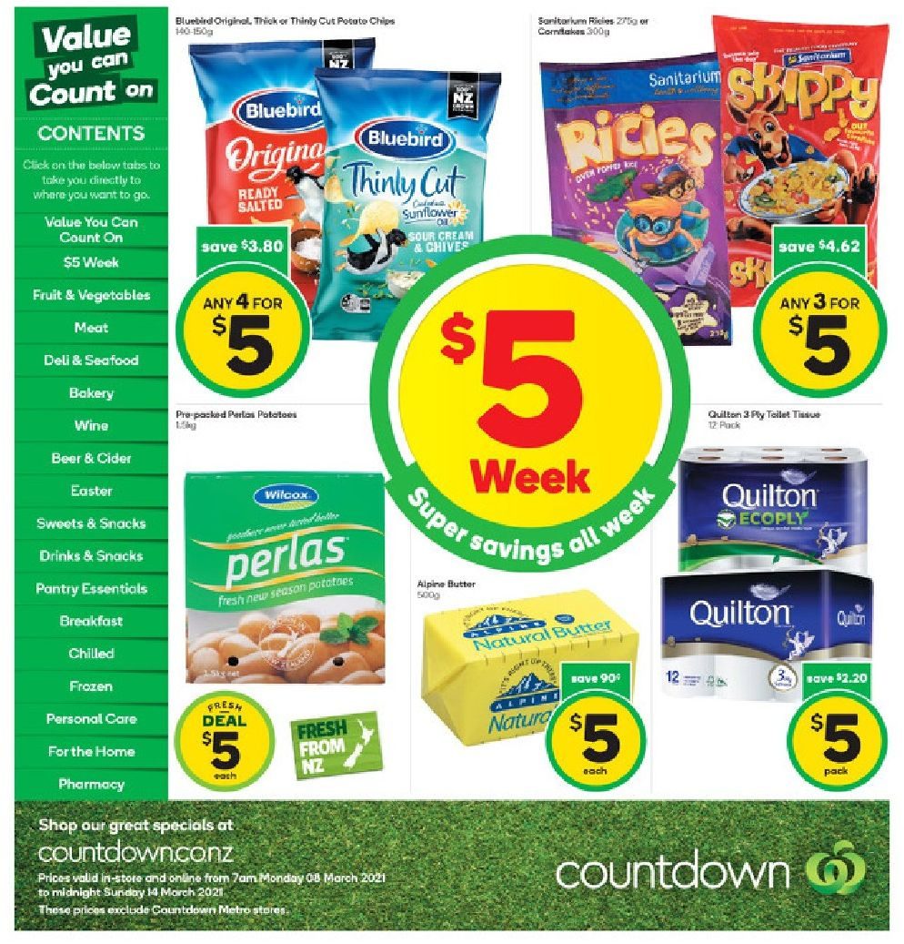 Countdown Mailer 8 - 14 Mar 2021 - Catalogue AU