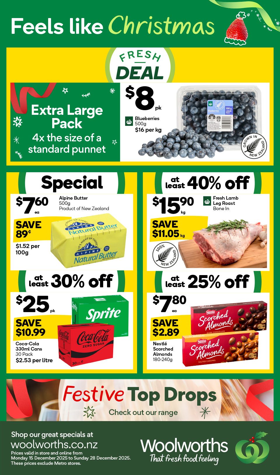 Woolworths Weekly Woolworths Mailer (Countdown) December 14 - 28, 2025 ...