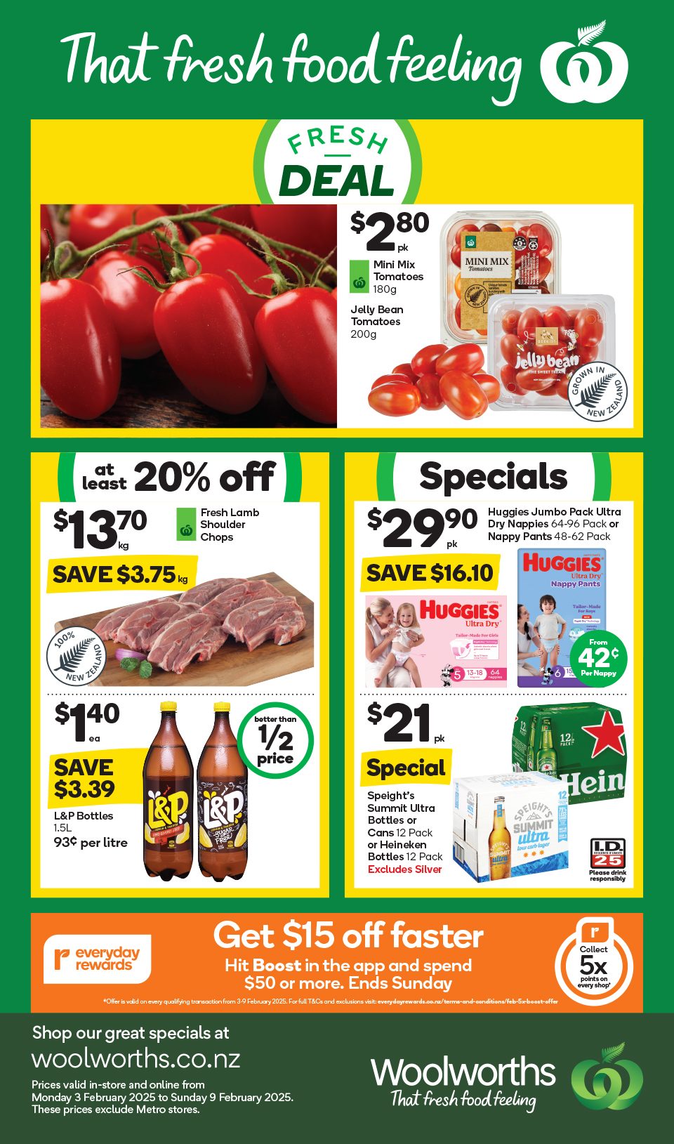 Woolworths Weekly Woolworths Mailer (Countdown) February 2 - 9, 2025 ...