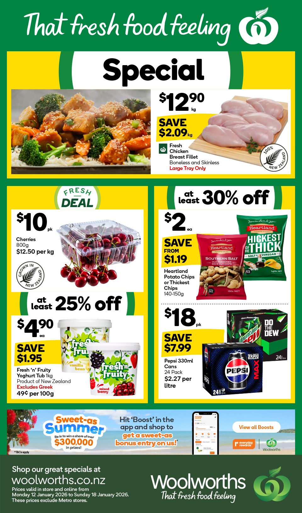 Woolworths Weekly Woolworths Mailer (Countdown) January 11 - 18, 2026 ...