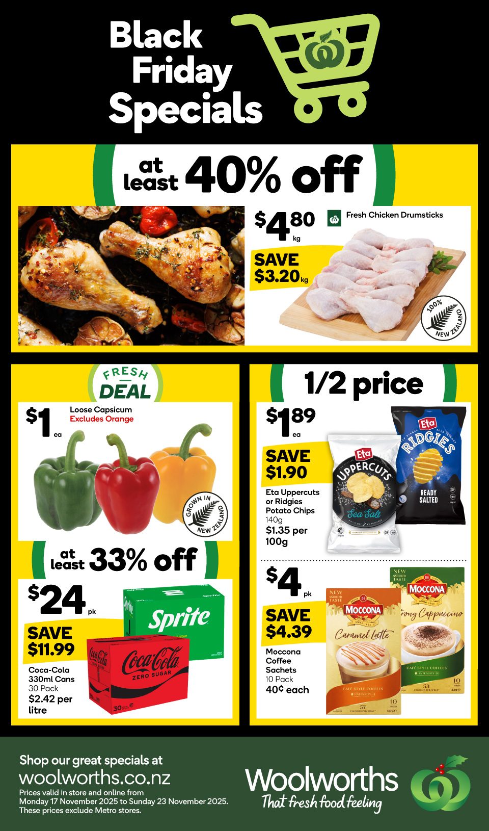 Woolworths Weekly Woolworths Mailer (Countdown) November 16 - 23, 2025 ...