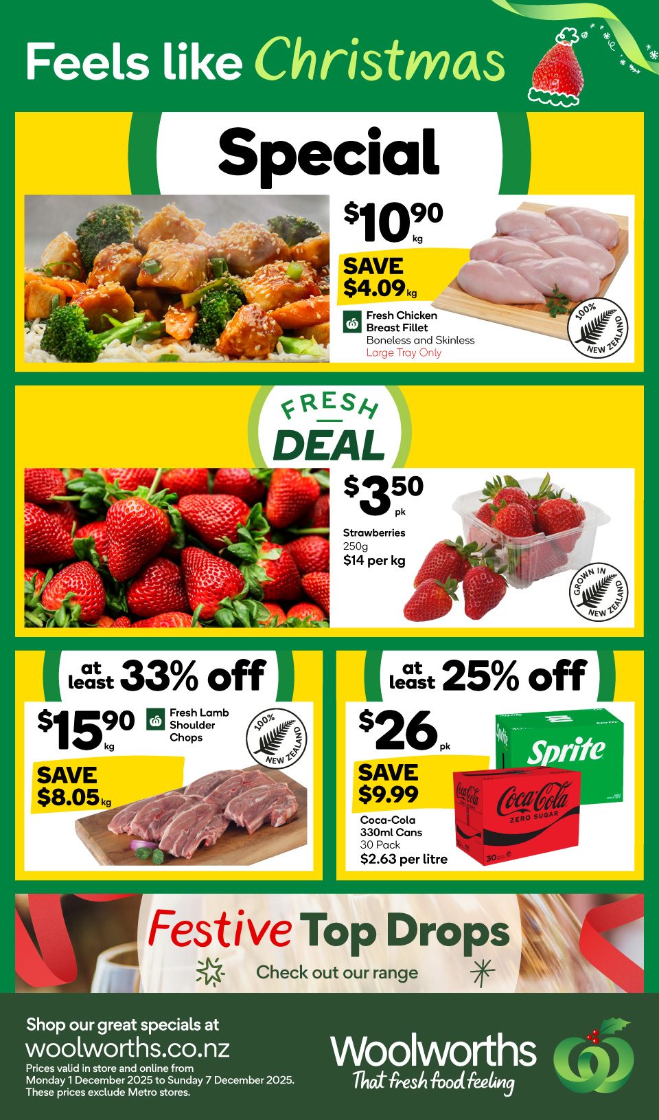 Woolworths Weekly Woolworths Mailer (Countdown) November 30 - December ...