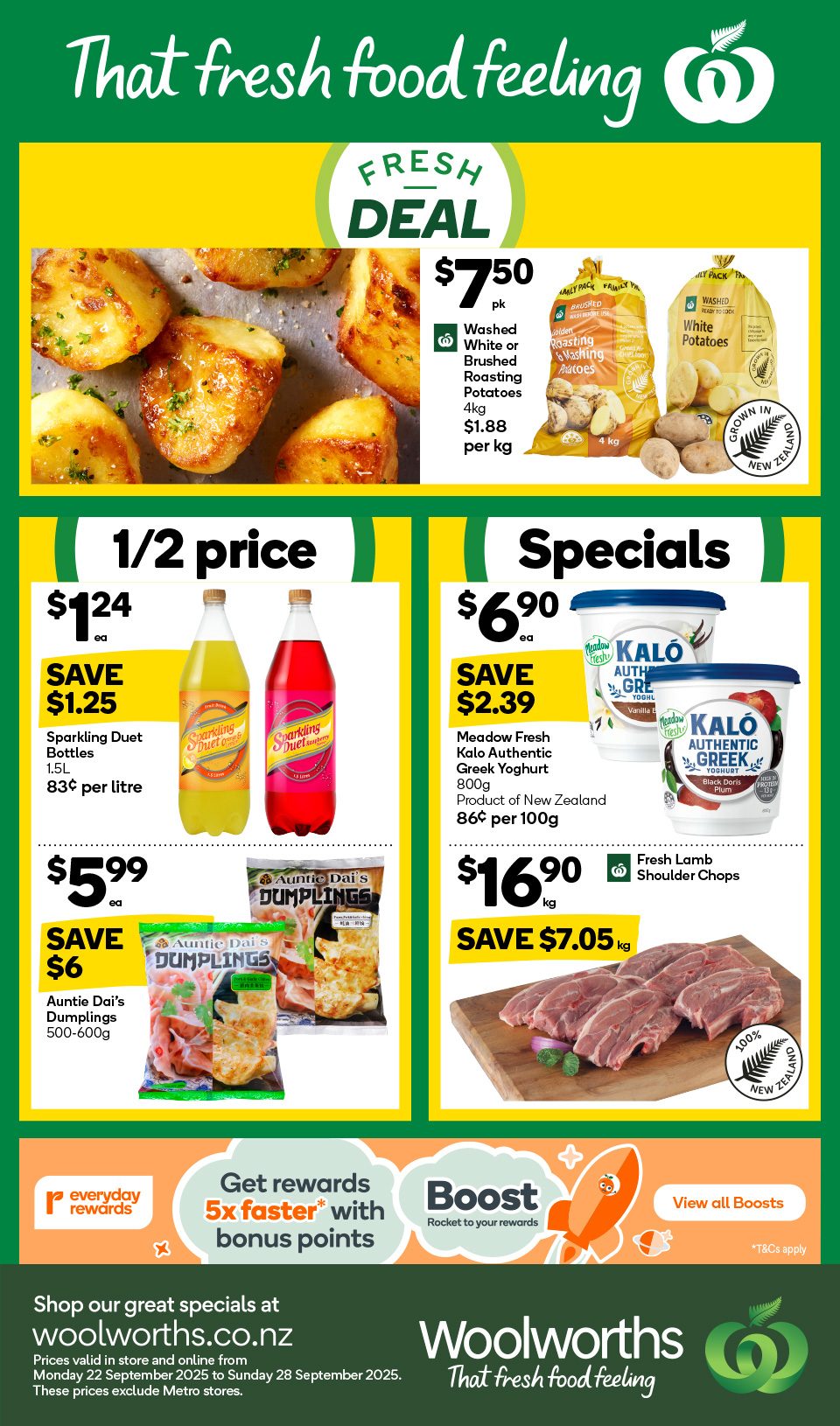 Woolworths Weekly Woolworths Mailer (Countdown) September 21 - 28, 2025 | Catalogue AU
