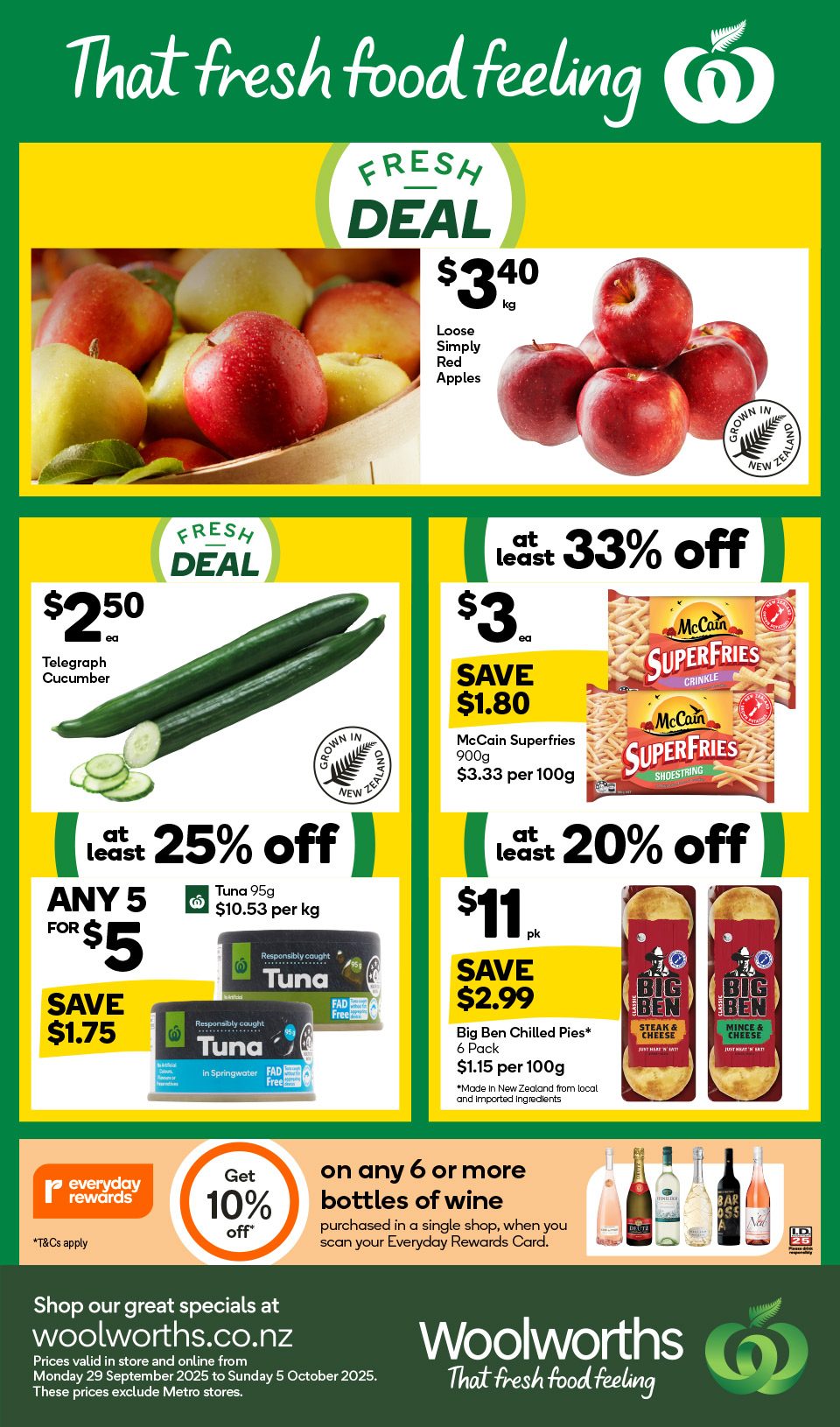 Woolworths Weekly Woolworths Mailer (Countdown) September 28 - October ...