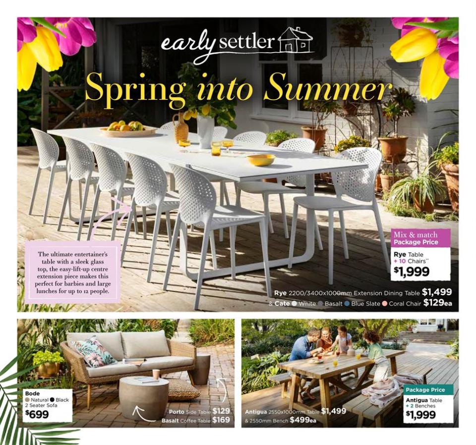 Early Settler Catalogue 1 - 11 Oct 2019 | Catalogue AU