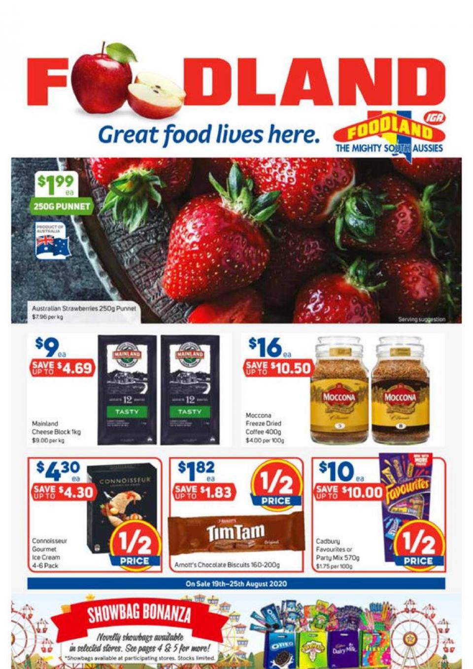 Foodland Catalogue 19 - 25 Aug 2020 - Catalogue AU