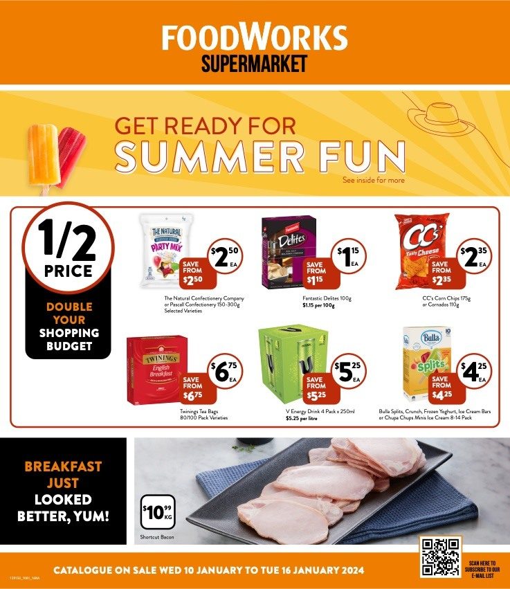 Foodworks Catalogue 10 - 16 Jan 2024 | Catalogue AU