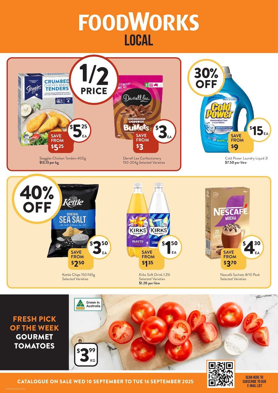 Foodworks Catalogue 10 - 16 Sep 2025 | Catalogue AU