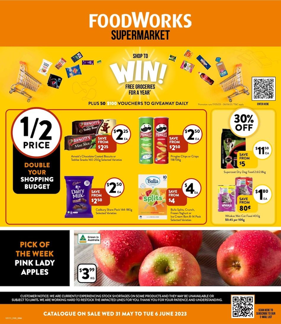 Foodworks Catalogue 31 May - 6 Jun 2023 | Catalogue AU