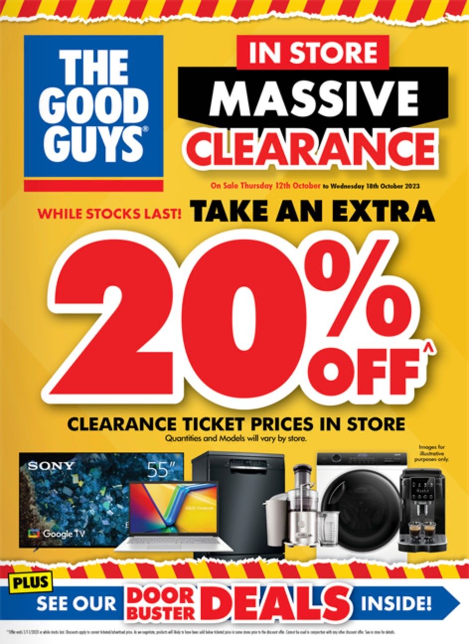 Good Guys Catalogue 11 - 18 Oct 2023 | Catalogue AU