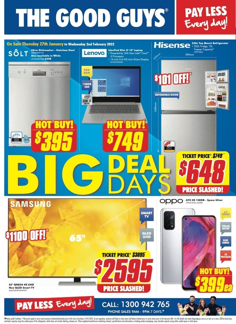 Good Guys Catalogue 27 Jan - 2 Feb 2022 | Catalogue AU
