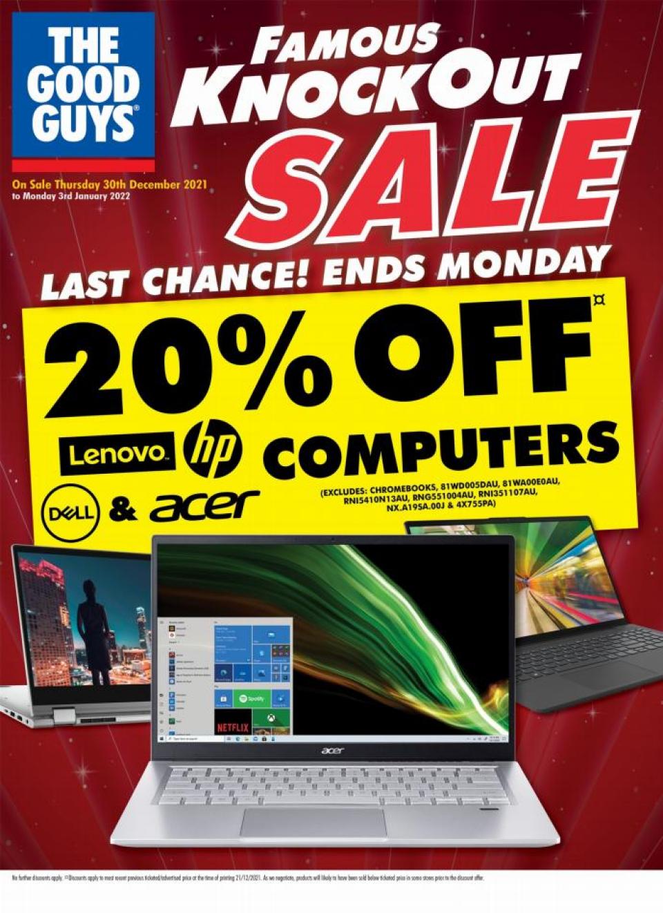 Good Guys Catalogue Computers 29 Dec 2021 - 3 Jan 2022 - Catalogue AU