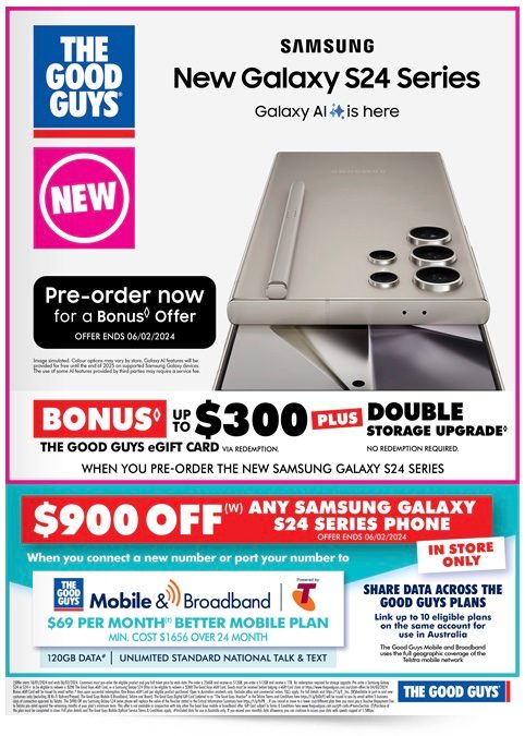 The Good Guys Catalogue Samsung 18 Jan - 6 Feb 2024 | Catalogue AU