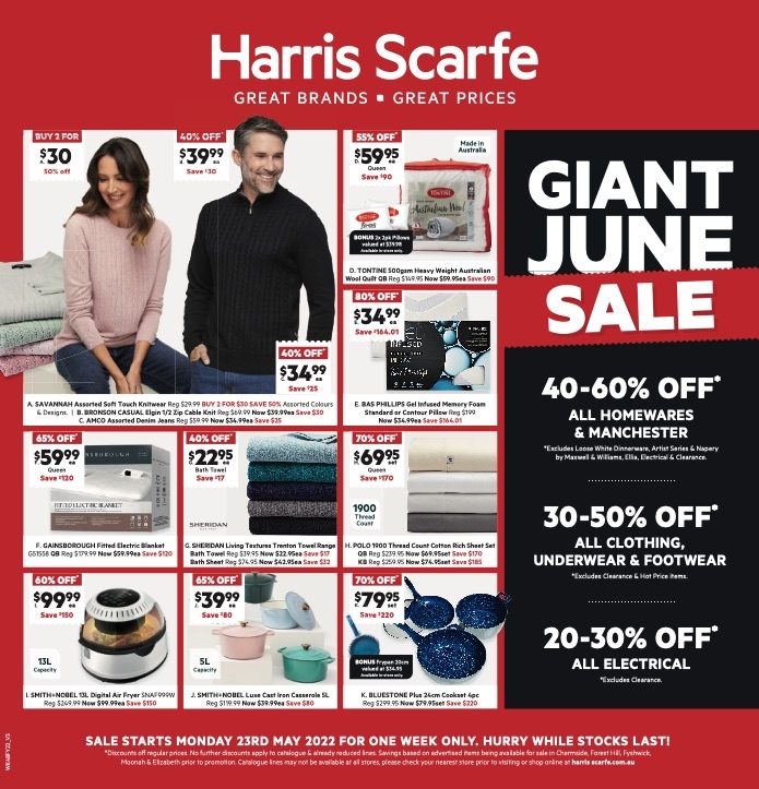 Harris Scarfe Catalogue 23 May 2022 | Catalogue AU