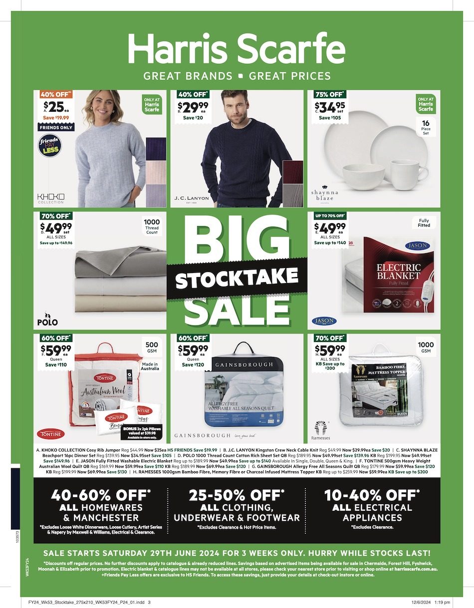 Harris Scarfe Catalogue Jul 2024 | Catalogue AU