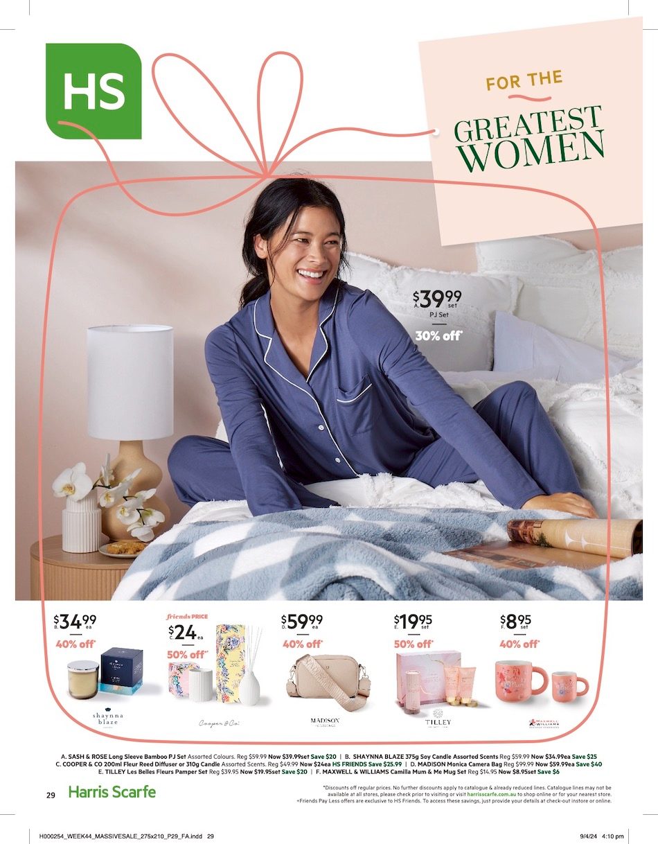 Harris Scarfe Catalogue Mother's Day 2024 | Catalogue AU