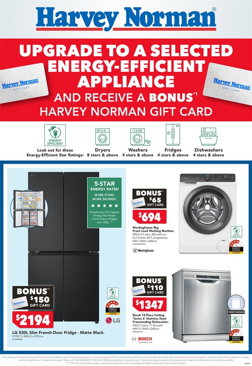 Harvey Norman Catalogue Electrical Energy-Efficient Appliance July 17 ...