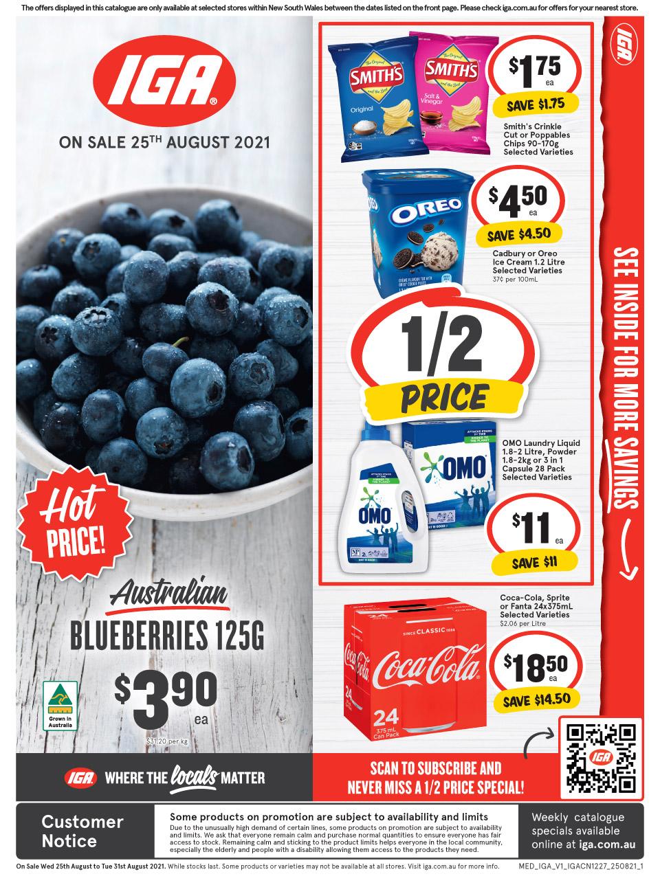 IGA Catalogue 25 - 31 Aug 2021 | Catalogue AU