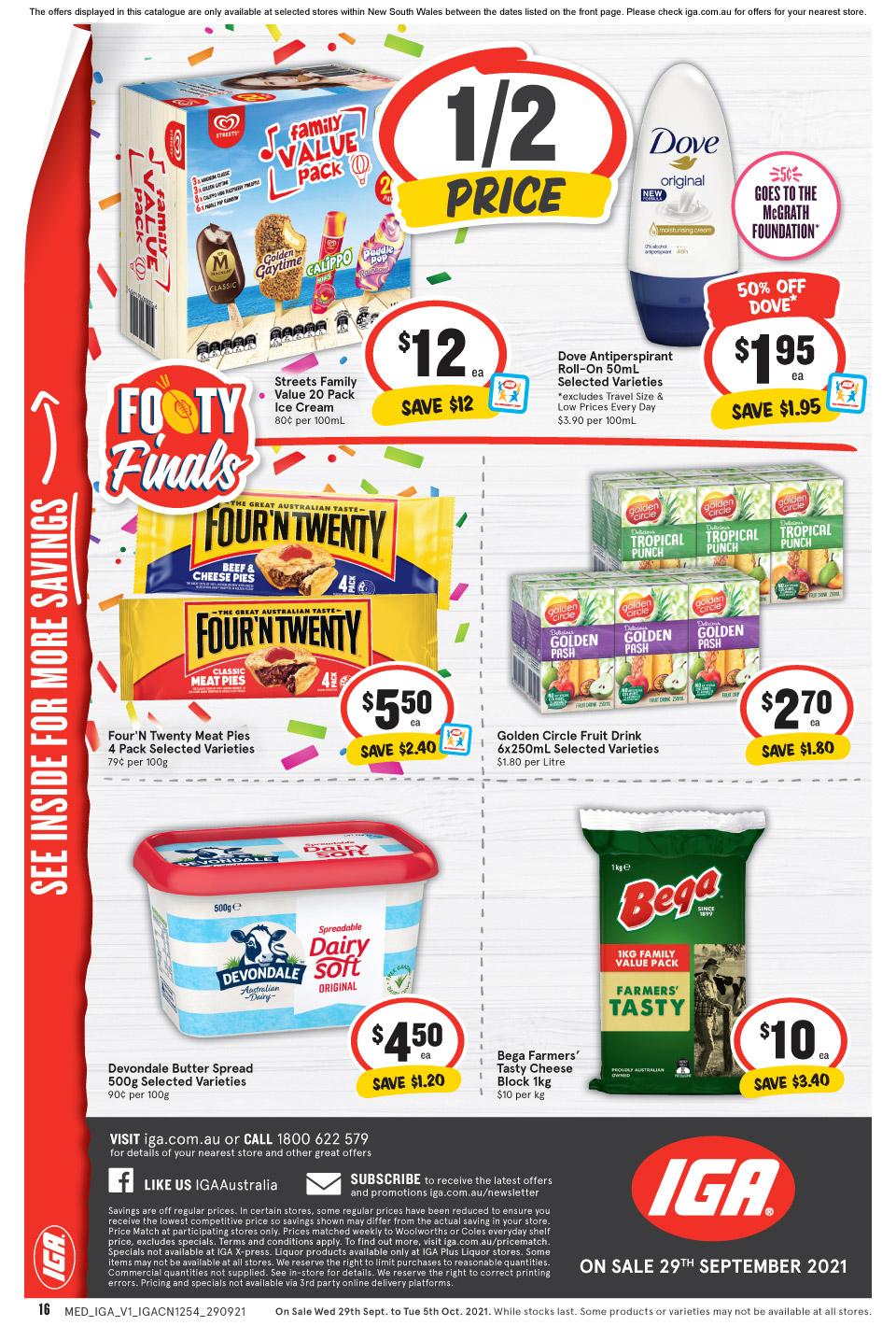 IGA Catalogue 29 Sep - 5 Oct 2021 - Catalogue AU