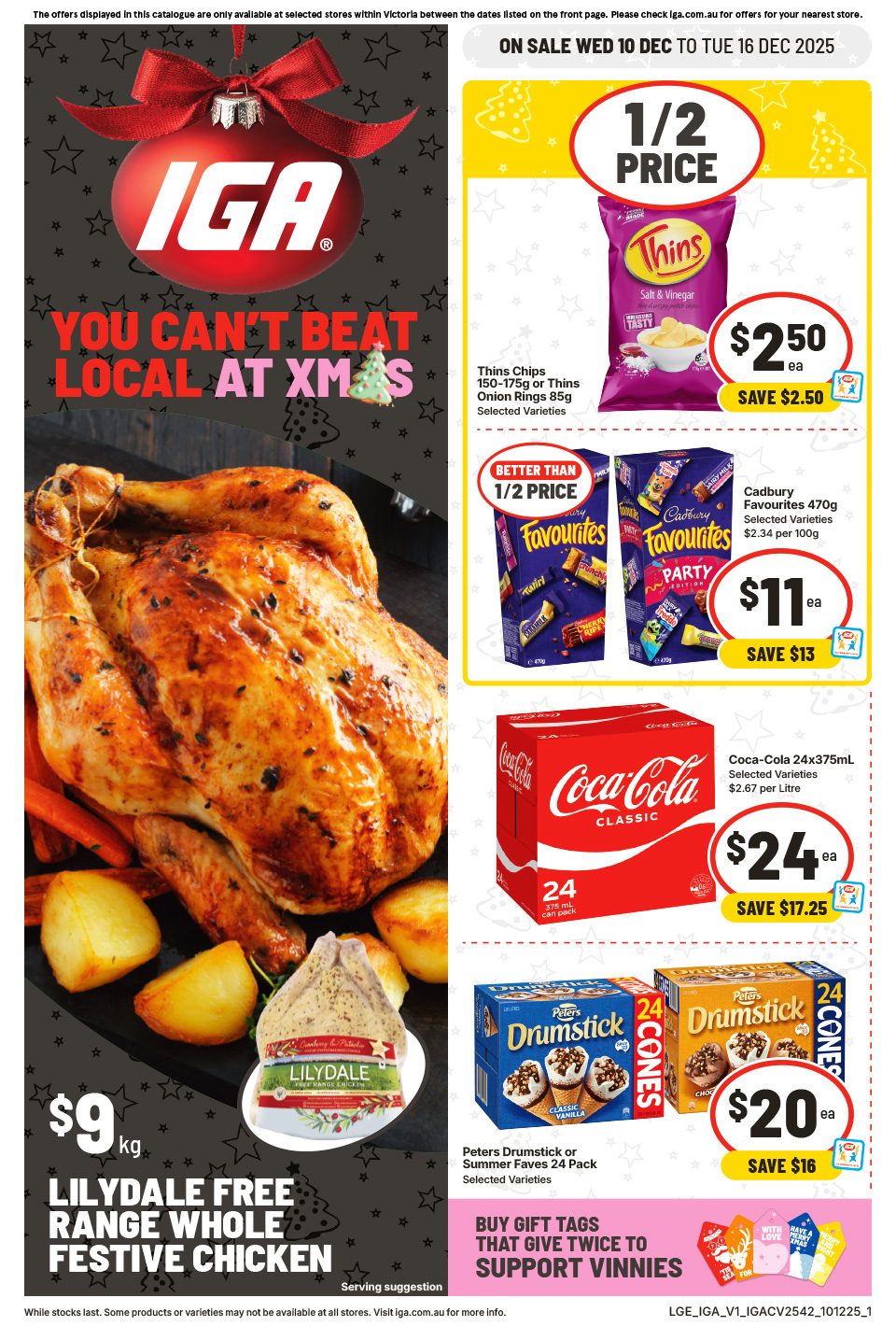 IGA Catalogue December 10 - 16, 2025 VIC Large V1 | Catalogue AU
